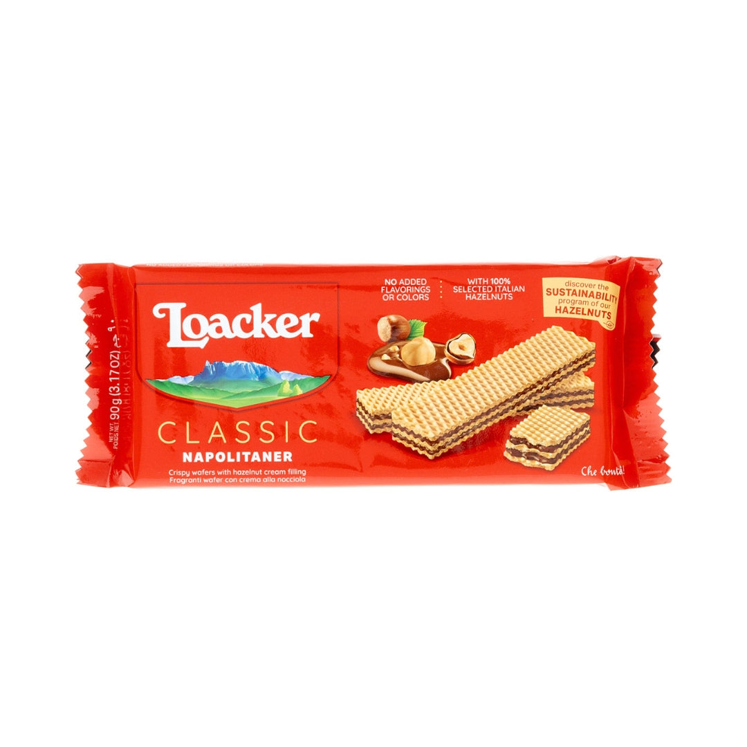 Loacker Classic Napolitaner 90g x 12 – Wings Group